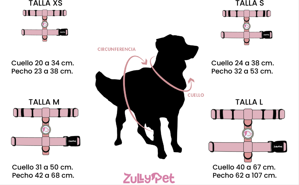 Arnés en H modelo floral flutter – ZullyPet | Tienda online de ropa y ...
